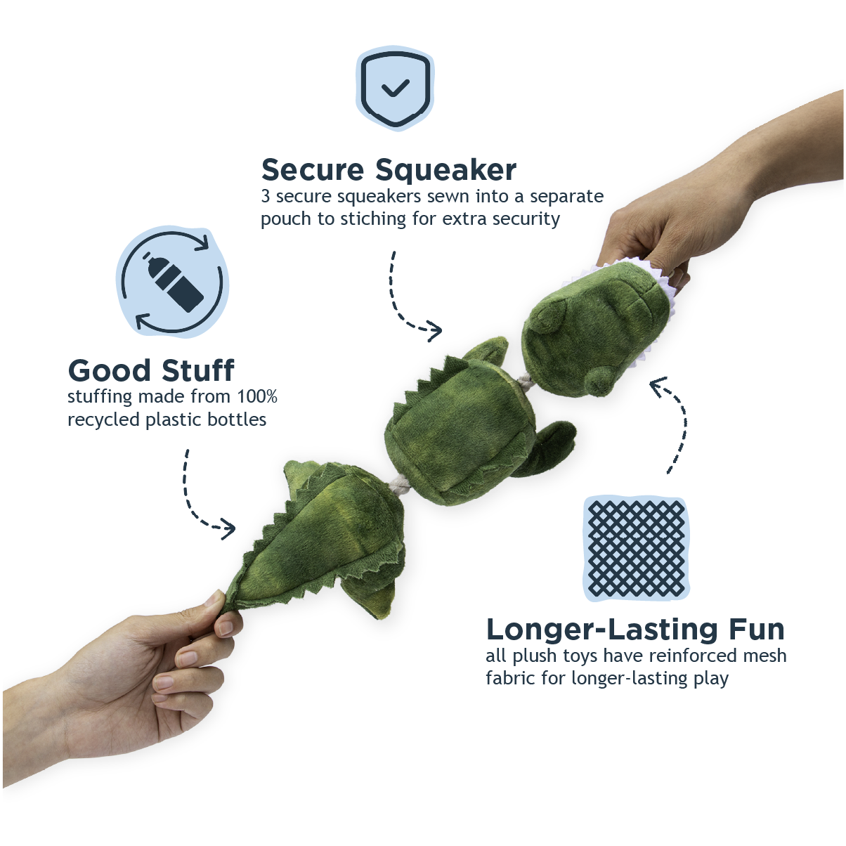 Tall Tails Action Moving Dog Toys That Play Back! | Jointed Shake Play ...