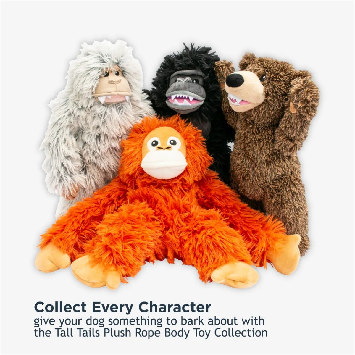 Tall Tails Dog Gift Bundles | 2-in-1 Fetch Ball and Rope Body Dog Toy 2 ...